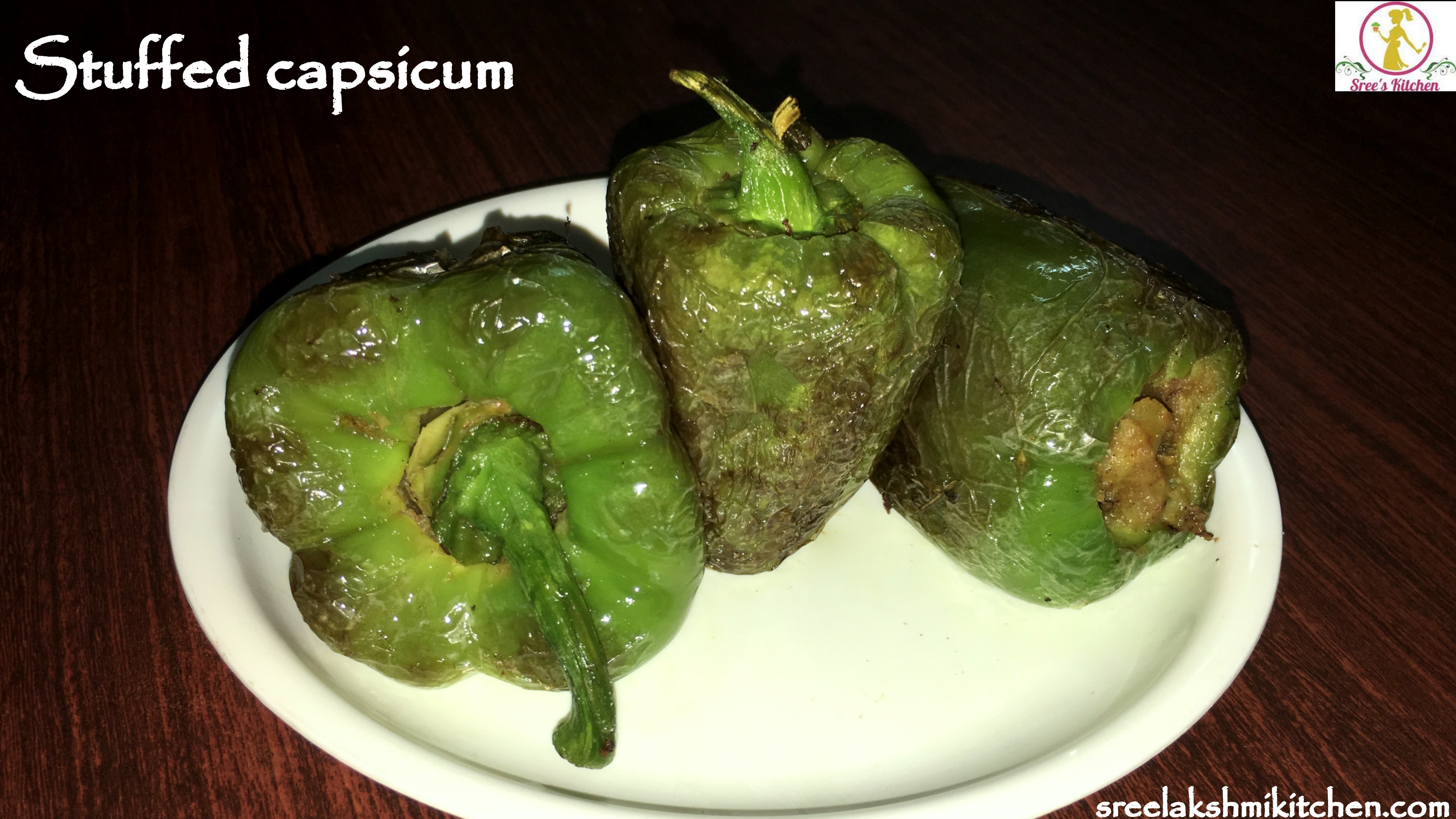 Stuffed capsicum | bharwa shimla mirch | stuffed bell peppers ...
